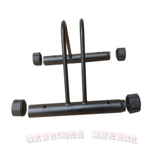 ??【高品質素材】: 自転車 スタンドは、軽量で耐久性があり、耐腐食性のある頑丈な管状鋼でできており、黒い防錆粉体塗装が施されているため、フロアの自転車スタンドが何年も安定します、使用の。??【強力な構造】細かい四角と丸のスチールチューブで...