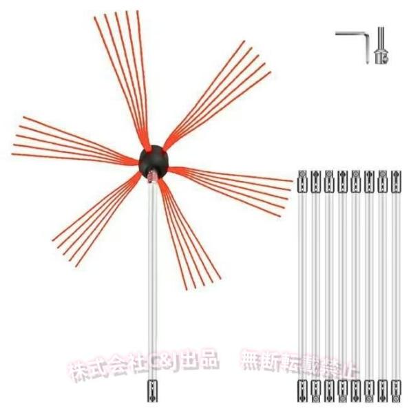 ボトムアップと安全性からのクリーンアップ-煙突掃除人は、煙突の中に入らないように、ボトムアップクリーニングを実現できます。 それはかなりのお金を節約するだけでなく、従来の洗浄方法よりも安全で信頼性が高く、時間と労力を節約します使いやすく、掃...