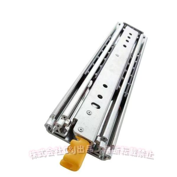 超重量用引き出しスライドレール 工業用レール 完全な拡張 スライドレール 1000-1800mm 側面取り付け 耐荷重 200kg 完全な延長引き出しのスライド ボール