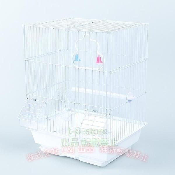 ◆通気性抜群文鳥やカナリアなどのフィンチからセキセイインコなどの小型インコが過ごせる鳥かごです。金網のため通気性がよく、ケージ内の空気循環を確保できます。◆止まり木・エサ入れ・ブランコが付属エサ入れにはそれぞれカバーが付いており、食べこぼし...