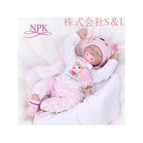 抱き人形 赤ちゃん 人形 リボーン ベイビー ドール 抱き人形 女の子 寝顔 衣装付き 40CM