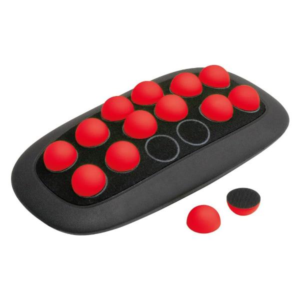 ※こちらの商品は東北地方・北海道・沖縄県へのお届けは送料がかかります。◆硬めの指圧ボールがイタ気持ち良くてクセになる！簡単に全身ケア。首・肩・背中をガチホグシ！◆指圧ボールはカチカチの硬さで土台が少し柔らかいため、絶妙なバランスで衝撃を逃し...