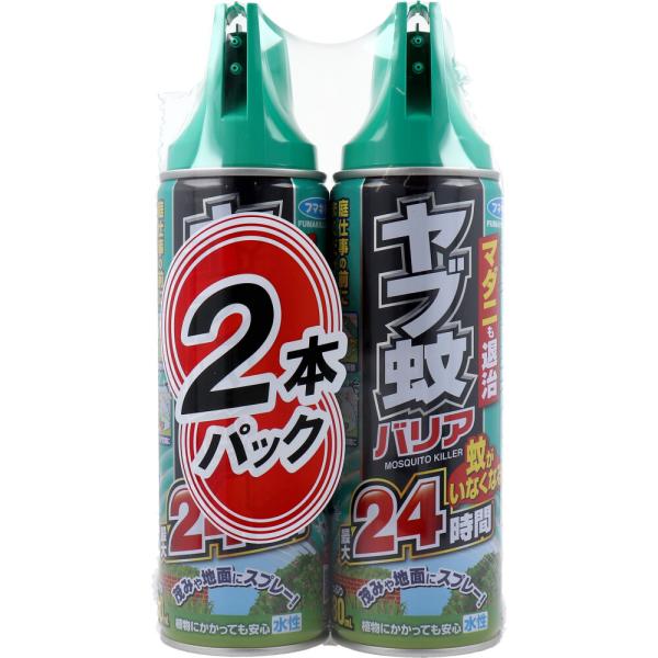 個装サイズ：132X238X66mm個装重量：約973g内容量：480mLX2本ケースサイズ：40.9X24.4X34.3cmケース重量：約15.3kg製造国：日本【ケース入数：15X1】【発売元：フマキラー株式会社】