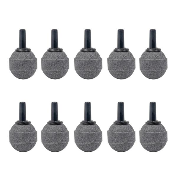 商品特徴水槽内に酸素を供給する球型のエアーストーン 10個セットです。直径約2cmの小さなエアストーンです。金魚、メダカ、テトラ、グッピー、熱帯魚などの飼育でご利用頂けます。また水草水槽、水耕栽培、釣り用、生け簀でも役立ちます。◇使用方法使...