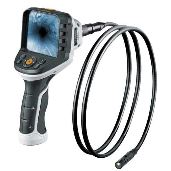 レーザーライナー（Laserliner） 工業用内視鏡 ビデオフレックス G4 バリオ （VIDEO FLEX G4 VARIO）ケーブル長：1.5m、直径17mmのバリオカメラケーブル標準装備。カメラ先端部を両サイド各90°角度調整可能（...