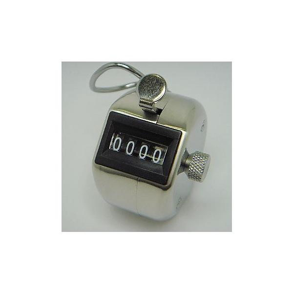 片手で手軽に使用できる丈夫なステンレス製の手持カウンター。レバーを一回押すたびに数字が一つ進み、９９９９までカウントできます。側面のリセットノブで簡単に０に戻せます。また、表示窓には拡大レンズを採用、数字が大きく見えやすくなっています。◎使...