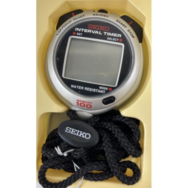 ※在庫限り、限定超特価にてご提供いたします。● 本体抗菌仕様。● ダブルリピートタイマー機能。● 大画面、モード表示。● ラップ／スプリット100本メモリー。● サウンドオン／オフ選択可能。● ソフトケース付き。※ 当該商品は自社販売と在庫...