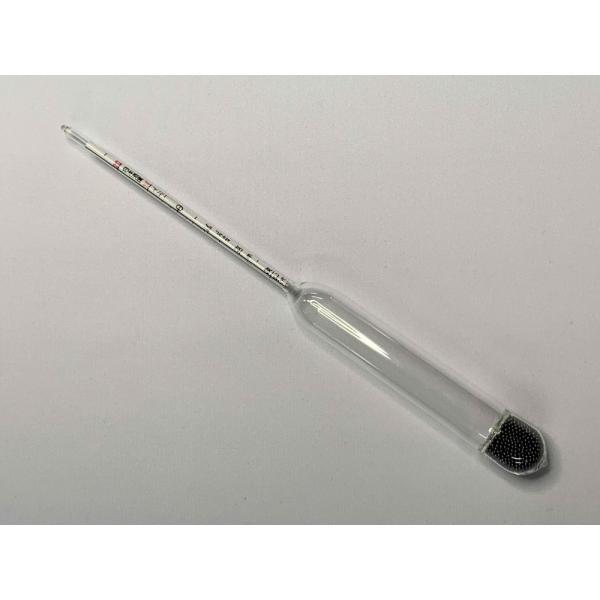 清酒の甘口・辛口の判定にご使用されてます。ツバ付きは、シリンダーに接地しすぎない構造です。◆ 東亜計器検査成績書発行可。（別途費用）◆ トレーサビリティ発行可。（別途費用）◆ JCSS校正可。（別途費用）※ 再検査費用に関しましてはお問い合...