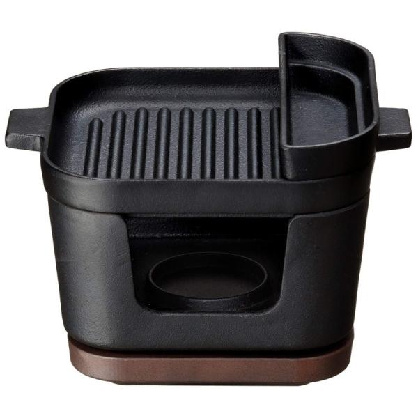 【商品名】　イシガキ産業 鉄鋳物 約幅16.5×奥行13.8×高さ11.5ｃｍ 本体容量約250ｍｌ カップ約90ｍｌ IH対応 デリッシュ・ライフ C 【商品説明】　・パッケージ重量: 1.76 kg・素材: 鋳鉄 【サイズ】　高さ : ...
