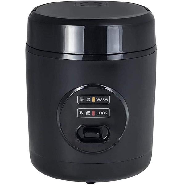 【商品名】　山善 炊飯器 0.5~1.5合 マイコン式 小型 ひとり暮らし用 ミニ ライスクッカー ブラック YJE-M150(B) 【商品説明】　・最大炊飯量:1.5合(0.27L)・本体重量(kg):1.3・消費電力:200W・電源:A...