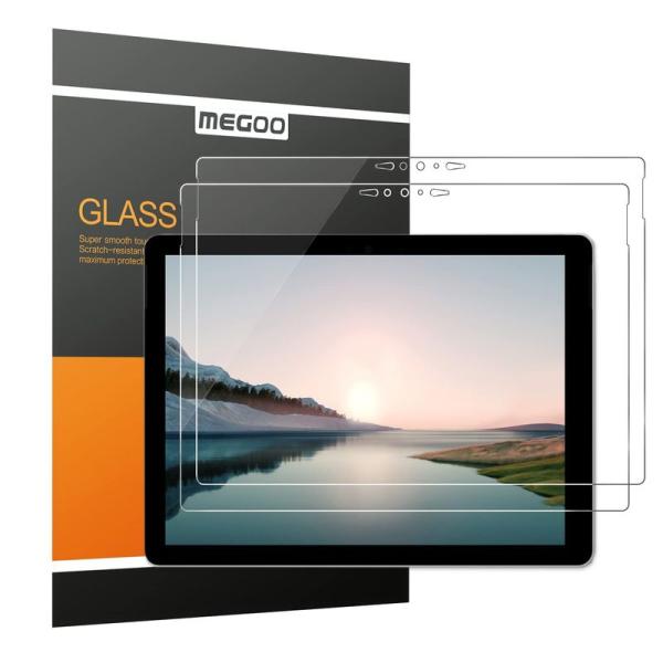 【商品名】　2枚入MEGOO surface go3(2021)/surface go2(2020)用 液晶保護フィルム 10.5インチ 強化ガラスフィ 【商品説明】　・【2枚入】：「2枚入」でコストパフォーマンスは非常に高いです。ストレス...
