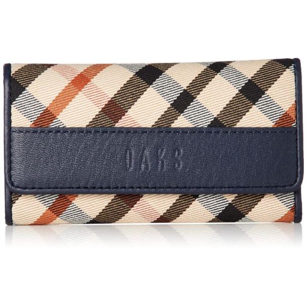 【商品名】　ダックス キーケース HouseCheck（ハウスチェック） ネイビー 【商品説明】　・カードポケットの数:2・キーフック:5個・タテ6cmxヨコ11cmxマチ1cm・留め具の種類: ボタン・表地: レザー 【サイズ】　高さ :...