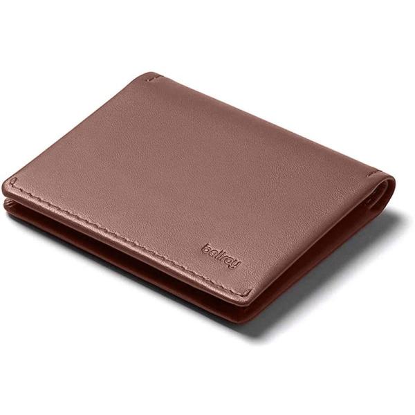 【商品名】　ベルロイ Slim Sleeve, 二つ折り財布 本革（12枚までのカードと紙幣 - Cocoa Java 【商品説明】　・カード4-12枚と折った紙幣がぴったり収まるサイズ・サイズ：高さ 3インチ x 幅 3.7インチ/ 高さ...