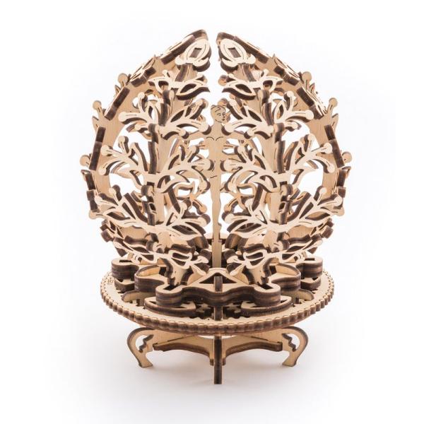 【商品名】　Ugears ユーギアーズ Mechanical Flower メカニカルフラワー ;70019 木のおもちゃ 3D立体 パズル 【商品説明】　・https://ugearsmodels.jp・self-assemblyなし、接...