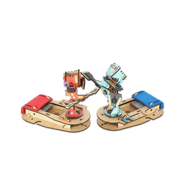 【商品名】　Smartivity 戦うサイボーグ STEAM DIY 組み立て 知育玩具 対象年齢6歳以上 日本正規代理店 【商品説明】　・6歳から12歳までの男の子と女の子に最適なギフトです。遊んで、学んで、成長につながる知育玩具。スクリ...