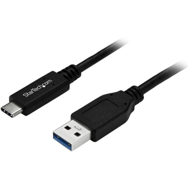 【商品名】　StarTech.com USB-C - USB-Aケーブル オス/オス 1m USB 3.0準拠 USB315AC1M 【商品説明】　・5Gbpsのデータ転送レートに対応・モデル番号を入力してください これが適合するか確認： ...