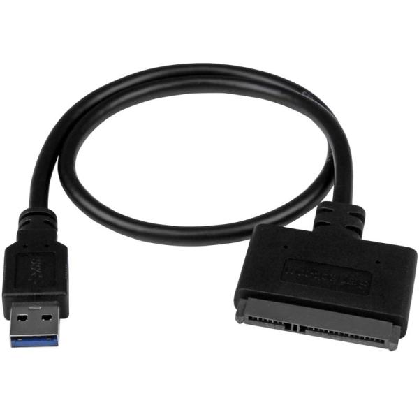 【商品名】　StarTech.com 2.5インチSATA - USB 3.1 アダプタケーブル USB 3.1 Gen 2(10 Gbps) 2.5イ 【商品説明】　・SATA SSDまたはHDDに高速アクセス：SATA I、IIおよびI...