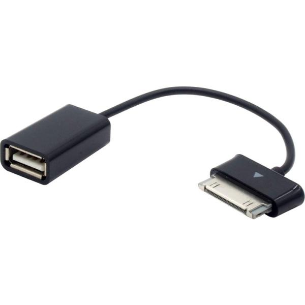 【商品名】　オーディオファン Galaxy用 OTGケーブル 30pin オス - USB タイプA メス 30ピンDock端子搭載 SAMSUNG G 【商品説明】　・SAMSUNG Galaxy 及び Galaxy Tab の30pin...