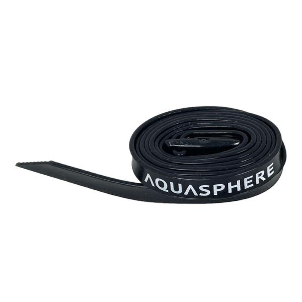 【商品名】　AQUASPHERE XCEED SPARE STRAP BLACK エクシードスペアストラップ ブラック 139108 【商品説明】　・お好きなカラーで自分モデルにカスタマイズも可能・着脱が簡単なベルトバックル。水中でも簡単調...