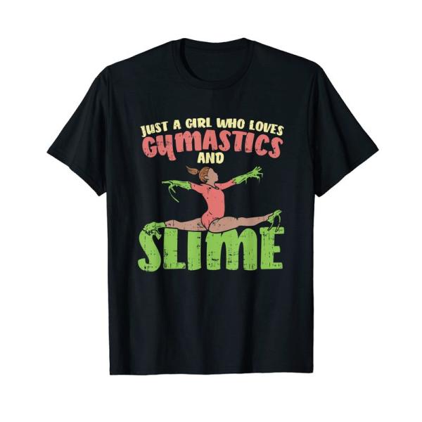 【商品名】　子供用体操スライムシャツ、I Love Gymnastics &amp; Slime Girls Tシャツ 【商品説明】　 【サイズ】　高さ : 2.49 cm　横幅 : 24.00 cm　奥行 : 36.83 cm　重量 : ...