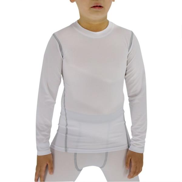 【商品名】　Lanbaosi ジュニア スポーツインナー シャツ 長袖 コンプレッションウェア キッズ サッカーアンダーウェア UVカット・吸汗速乾 ス 【商品説明】　 【サイズ】　高さ : 2.00 cm　横幅 : 16.20 cm　奥行...
