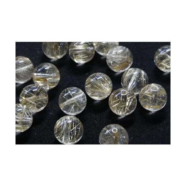 【天然石卸】ゴールドルチルクォーツ10mm 粒売り　3個セット　tb-0126 〜商品詳細〜玉サイズ・・・10ｍｍ　(3粒セット)　ルチルクォーツの意味 集中力を高め、精神力を強化するパワーがあるとされます。夢や目標に向かって前進したいとき...