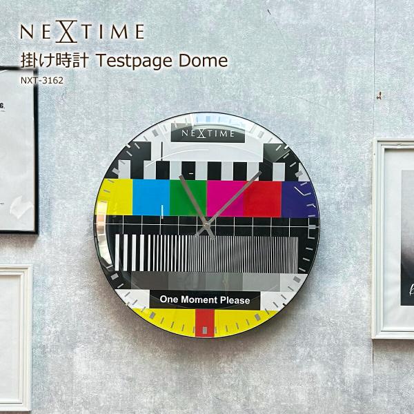 「Testpage Dome 」は、世界的に知られているテストページのグラフィックがダイアルに描かれたクラシックな壁掛け時計です。ドーム型のガラスを備えています。この時計はFrits Vink（フリッツ・ヴィンク）によってデザインされました...