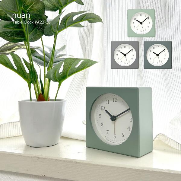 自然の色から抽出したようなニュアンスカラーのアラームクロック。すっきりと見やすい文字盤で、さまざまなインテリアシーンになじみます。無垢のブナ材を面取りしており、手に取った時にも心地よい仕上がりに。【 商品コード 】LEM-XXX-0037【...