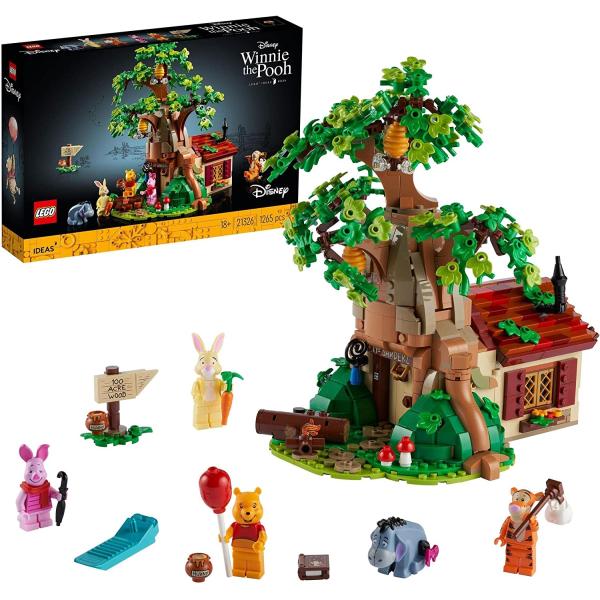 おもちゃ ブロック LEGO レゴ アイデア くまのプーさん 21326レゴ（LEGO）Ideasシリーズより、「ディズニー くまのプーさん（21326）」が登場。ディズニーの世界観を楽しめる、レゴブロックのおもちゃです。プーさんの森の家を...