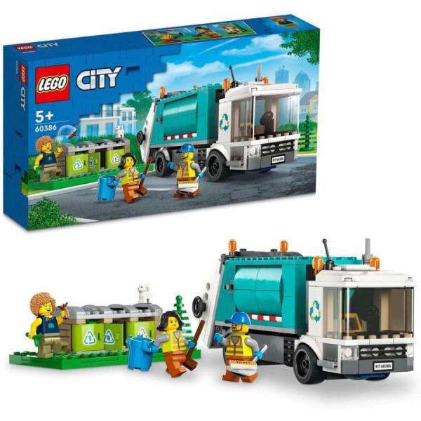 おもちゃ ブロック LEGO レゴ CITY シティ 60386 リサイクル回収トラック★ストアレビュー投稿キャンペーン実施中！★商品到着後、ストアレビューを投稿してくれた方に次回使えるストアクーポンを3枚発行します♪・単品購入 → 150...