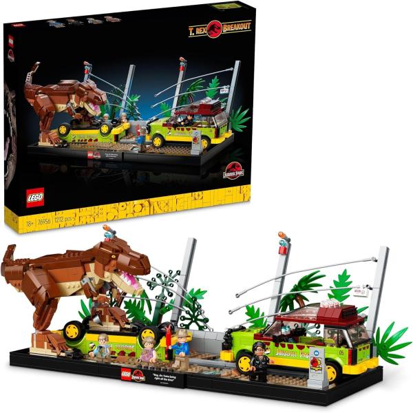 おもちゃ ブロック LEGO レゴ ジュラシック・ワールド T-レックスが大あばれ 76956レゴ（LEGO）のジュラシック・ワールドシリーズより、「T-レックスが大あばれ（76956）」が登場。迫力ある恐竜の世界観を楽しめる、レゴブロック...