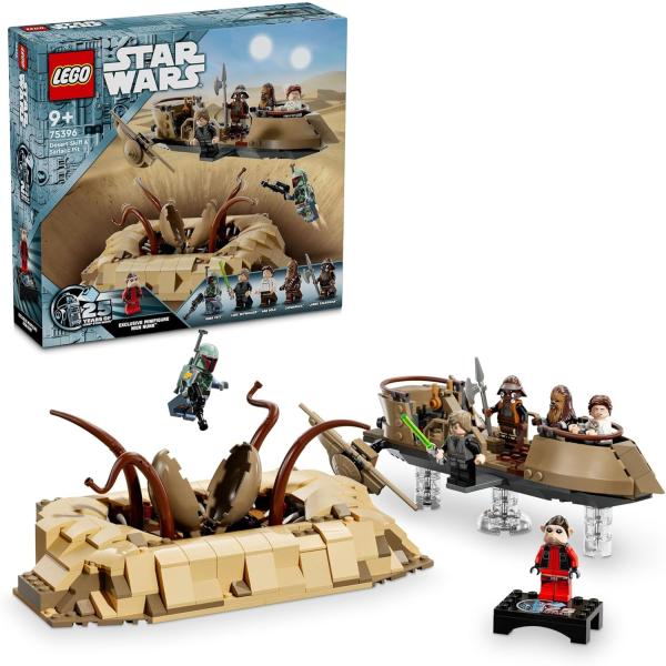 おもちゃ ブロック LEGO レゴ スター・ウォーズ 砂漠のスキフとサーラックの巣穴 75396レゴ（LEGO）のスター・ウォーズシリーズより、「砂漠のスキフとサーラックの巣穴（75396）」が登場。印象的なバトルシーンを楽しめる、レゴブロ...