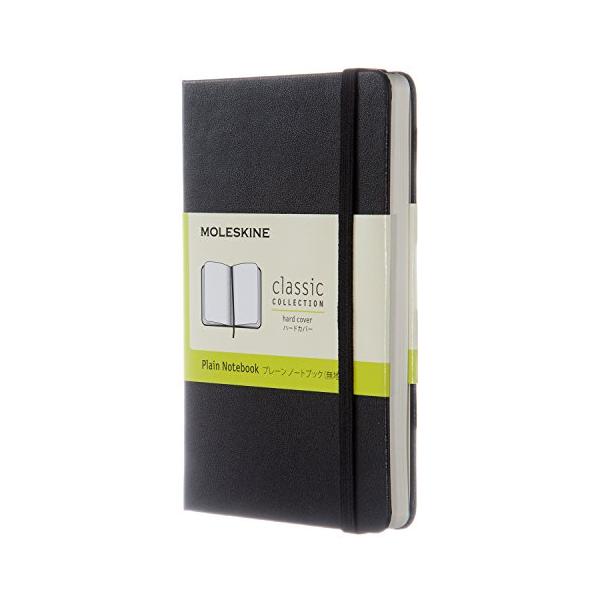 無地ブラック/ポケット(横9cm×縦14cm)/QP012・Color:ブラックSize:ポケット(横9cm×縦14cm)Style:無地・パッケージ個数:1・サイズ横9cm×縦14cm ハードカバー/ポケットサイズ・モレスキンノートブック...
