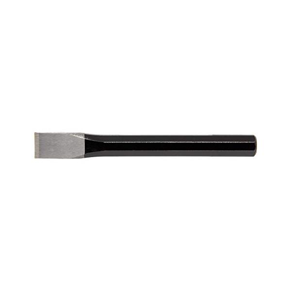 ブラック/全長167mm、先端幅20mm、先端厚3.2mm/FC165・用途:薄い鉄板の切断/ハツリ作業に・先端幅:20mm・先端厚:3.2mm・全長:167mm・重量249g