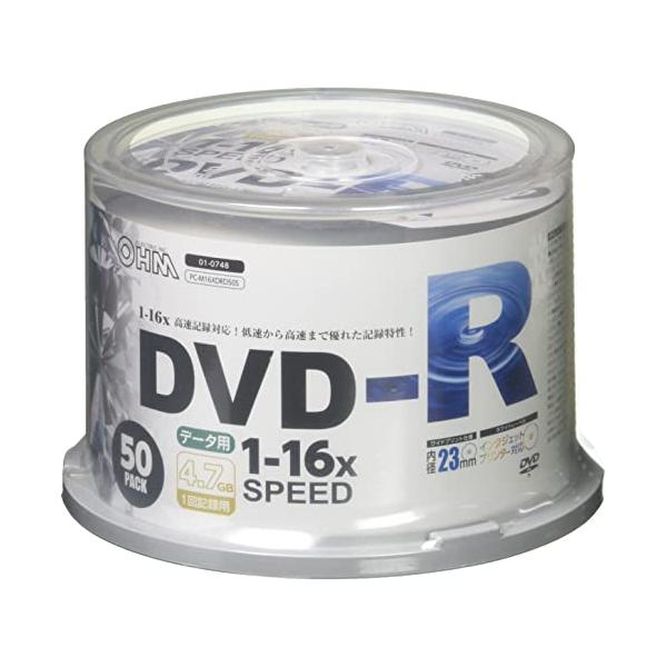 -/-/PC-M16XDRD50S・パッケージ個数:1・16倍速対応DVDーR 低速から高速まで優れた記録特性。 記憶容量4.7GB データ用(1回記録用)・インクジェットプリンター対応ホワイトレーベルワイドプリント仕様 内径23mm グリ...