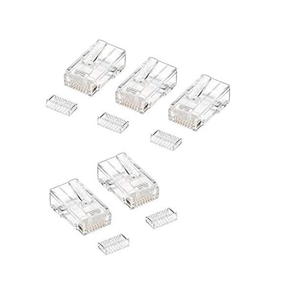 100個入-/-/ADT-RJ45-100SN・Style:100個入PatternName:単品・パッケージ個数:1・【構造】:単線用・【対応伝送帯域】:エンハンスドカテゴリ5(1000BASE-T・100BASE-TX・10BASE-T...