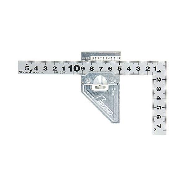 金属-/15cm/12482・Style:金属PatternName:平ぴたSize:15cm・パッケージ個数:1・丈夫な金属性で熱に強く、溶接作業に使用できます。・バーニア目盛付きで0.1mm単位の細かい測定もできます。・取り付け方法を変...