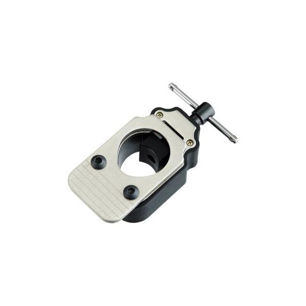 自転車用工具シルバー/使用可能径:φ16~32mm/L65×L39×H110mm/TPS-SP26・パッケージ個数:1・英語名:Threadless Saw Guide・強化スチール/エンジニアリングプラスチック・1.2、2mmソーガイドス...