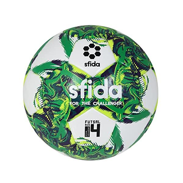 ホワイトグリーン/4/SB-23IR04・Color:ホワイトグリーン・パッケージ個数:1・フットサル4号球・トレーニング用モデル