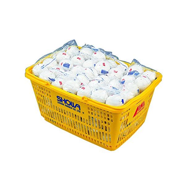 120個(10ダース)入白/120P/M-30030・パッケージ個数:1・原産国：日本・重量：30〜31g・直径：66±1mm・材質：天然ゴム・色：白