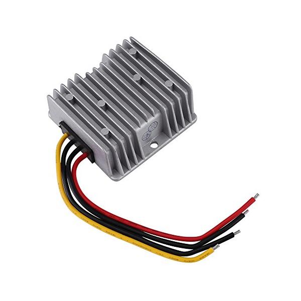 自動車用・パッケージ個数:1・【降圧コンバータ】 -- 製品はエポキシポッティング、防水性（IP68）、耐衝撃性、防塵性があり、多くの過酷な環境に適しています。・【複数の保護】 -- 過電流保護、過電圧保護、短絡保護、過熱保護をサポート。・...