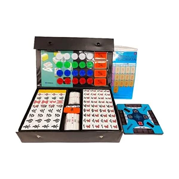 クラシックレッド、グリーン、ブルー、ブラック、ホワイト。/-/masters・パッケージ個数:1・牌サイズ(1枚):約28×21×16.5mm・ケースサイズ:約208×318×65mm・玩具・素材:樹脂