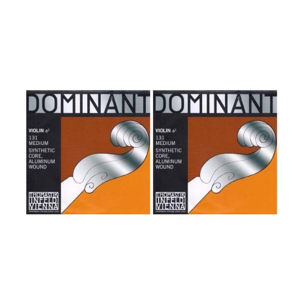 パッケージ個数:1・ドミナント　バイオリン弦A線No.131が２本です
