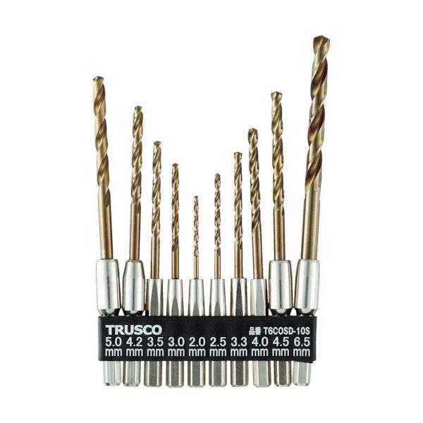 10本組-/2.0/2.5/3.0/3.3/3.5/4.0/4.2/4.5/5.0/6.5mm/T6COSD10S・Size:2.0/2.5/3.0/3.3/3.5/4.0/4.2/4.5/5.0/6.5mm・パッケージ個数:1・シャンク径...