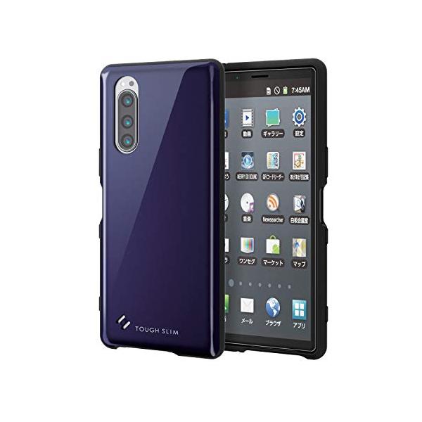 002_Xperia 5 [ SO-01M/SOV41/901SO ]ネイビー/1)単品/PM-X5TS2NV・Size:1)単品Style:002_Xperia 5 [ SO-01M/SOV41/901SO ]Color:ネイビー・パッケ...