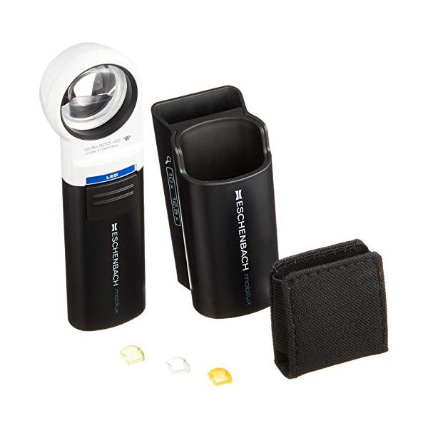 ブラック/35mmφ/1511-12M・パッケージ個数:1・製造国:ドイツ・素材・材料:レンズ:PXM光学樹脂 本体、スタンド:ABS樹脂 仕様 レンズ種類:アスフェリカル(非球面) コーティング:セラティック(R)コーティング・サイズ:セ...