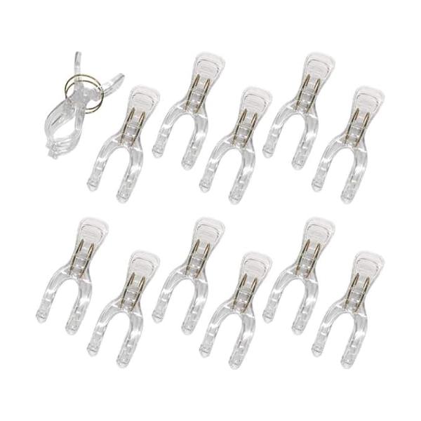 耐久クリア/-/PC-12・パッケージ個数:1・サイズ(約):1個あたり/幅3.8×奥行5×高さ10cm・素材・材質:ポリカーボネート、鋼線・生産国:ベトナム