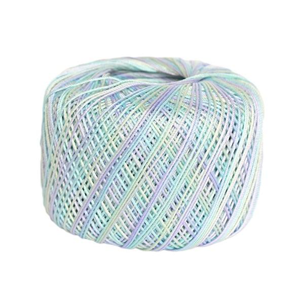 Col.M3 パープル系/約109m/EMMY-M3・Color:Col.M3 パープル系・パッケージ個数:1・素材:綿100%・対応の針:レース針0号~かぎ針2/0号・サイズ:約109m・しなやかで細く 編みやすいレース編み用の糸。・一世...