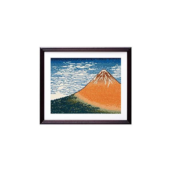 凱風快晴/-/4471g・パッケージ個数:1・セット内容：25番刺繍糸、刺繍布（オリムパスNo.3000布ジャバクロス中目）、クロス針、説明書・用意するもの：はさみ、糸、テープ、アイロン、額Ｗ-31使用マット紙付(別売)・出来上がりサイズ：...