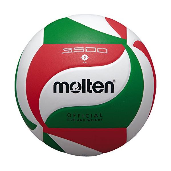 白×赤×緑(V5M3500)/5号球/V5M3500・パッケージ個数:1・貼り・人工皮革5号球・対象/5号球 一般・大学・高校用・円周/65~67cm・重量/260~280g・直径(約)21cm